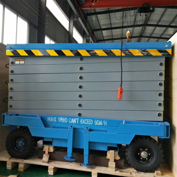 Towable Scissor Lift Platform - Henan Eleclift Machinery Co., Ltd.
