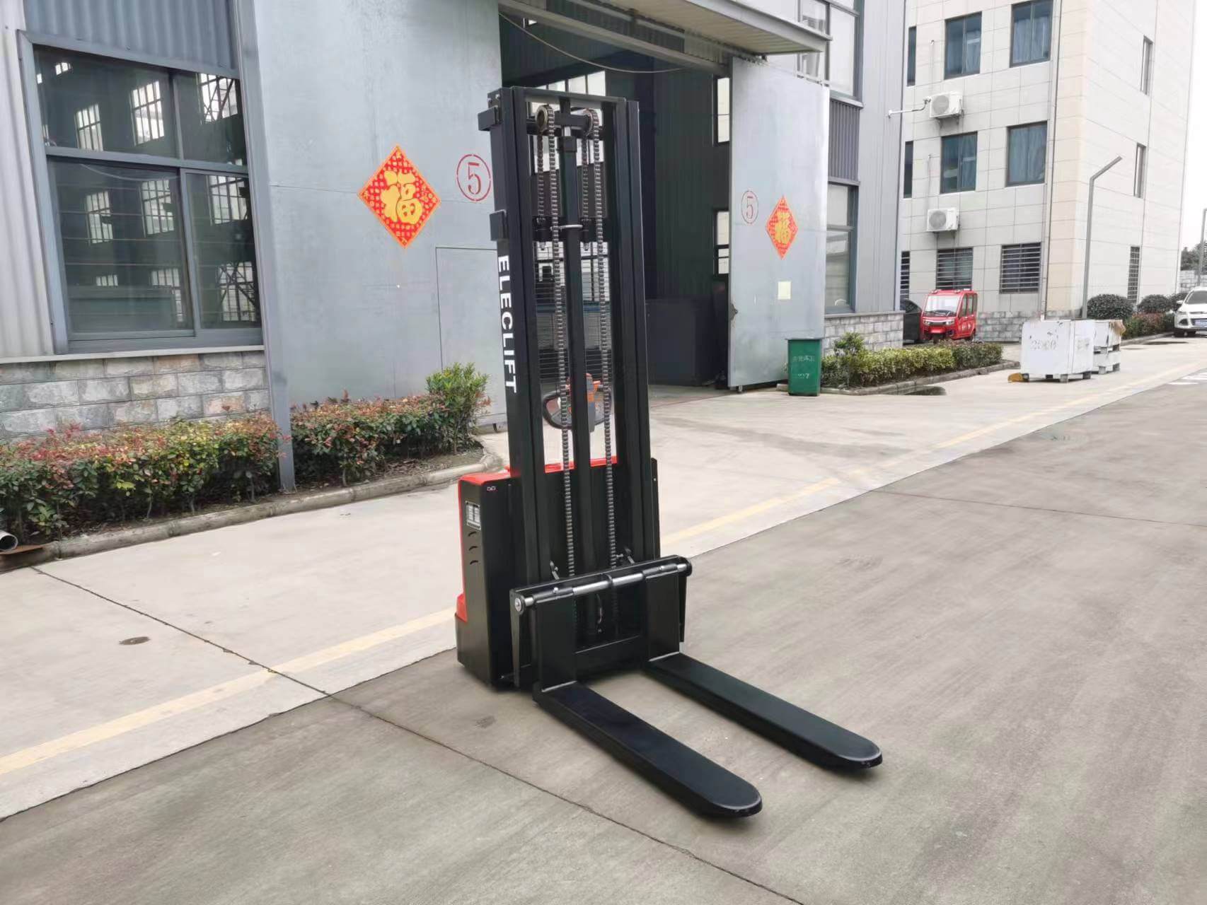 Walkie Full Electric Pallet Stacker delivered to Uruguay - Henan ...